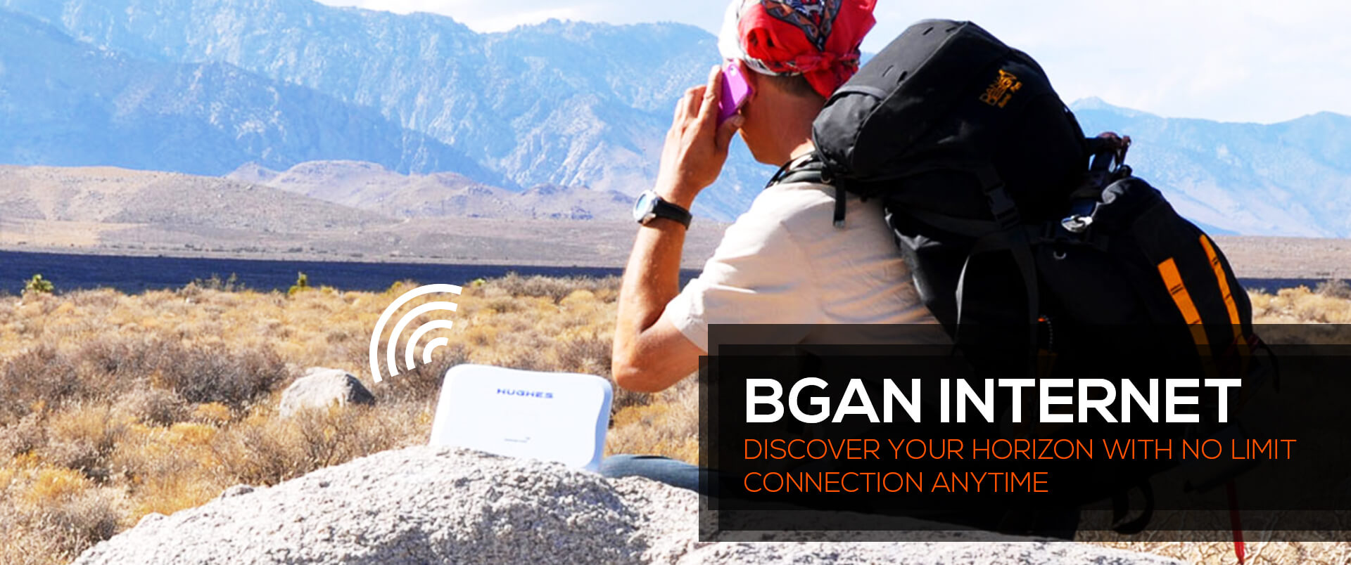 BGAN portable worldwide satellite internet