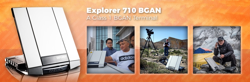 BGAN internet portable par satellite